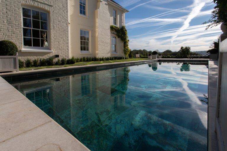 Hawkins Project - Unique Tiled Pool Installation